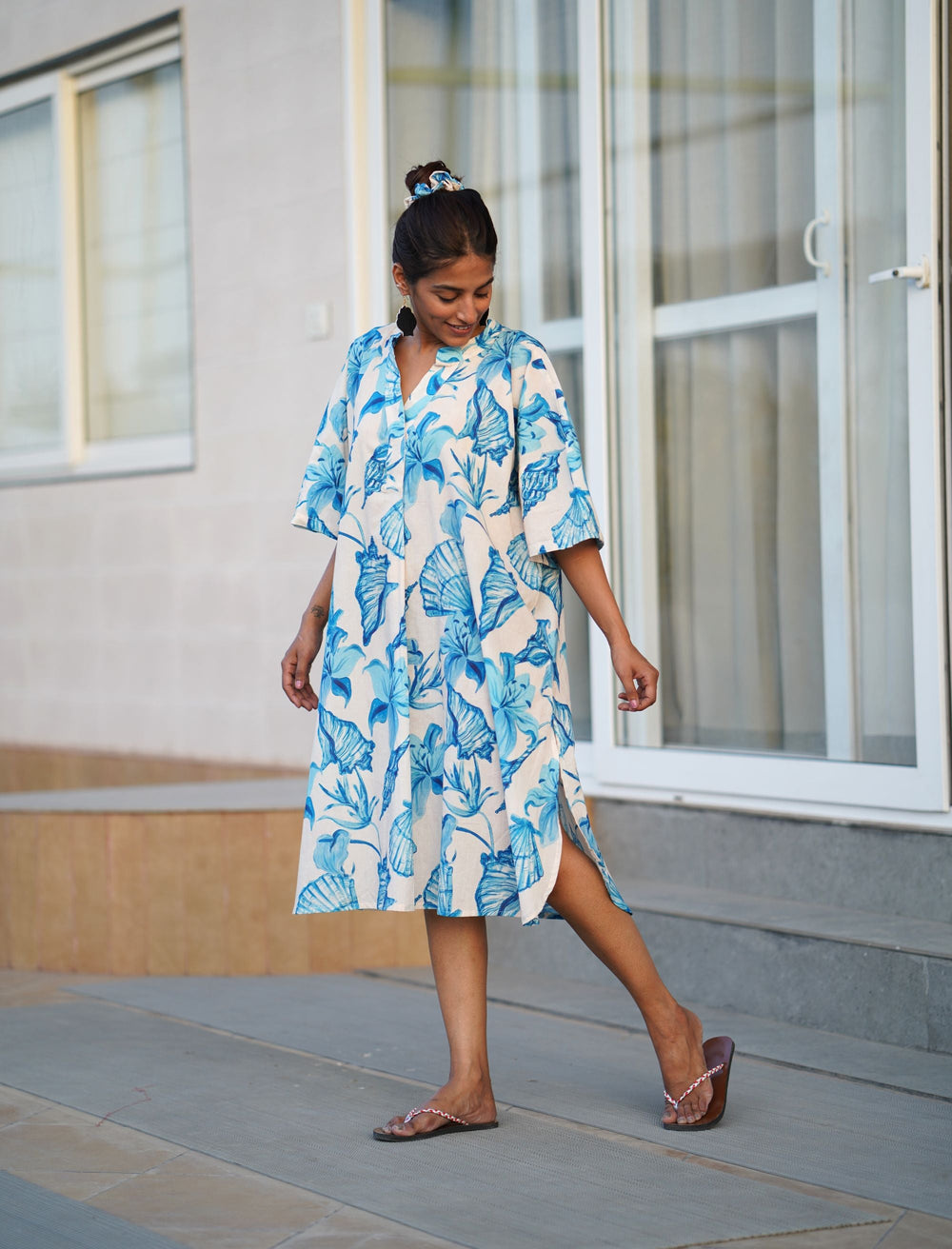 Shell Spell Kaftan Dress